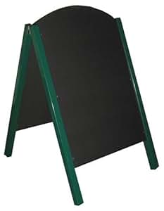 Large Metal A Frame blackboard - exterior or interior use 94 x 67cm ...