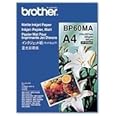 Brother BP60MA - BROTHER BP60 MATT PAPER (25 SHEETS) : Amazon.co.uk: Stationery & Office Supplies
