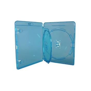 Genuine Amaray Blu-Ray Double (2) Disc Storage Cases - 14mm Spine - (10 ...