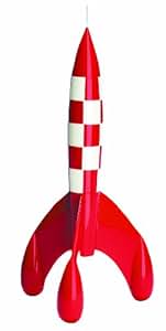 Amazon.de:Tim und Struppi: Rakete aus Kunstharz 42 cm in Geschenkbox