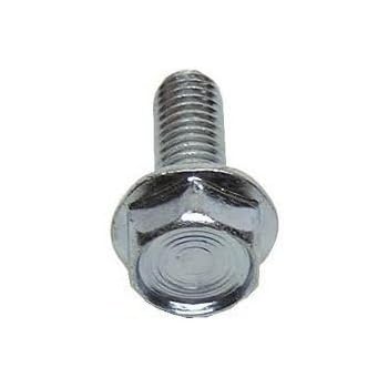 6mm Flanged Hex Head Bolts (8 Pack) M6 x 20mm A2 Grade Stainless Steel ...