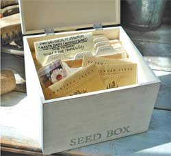Wooden Seed Box: Amazon.co.uk: Garden & Outdoors