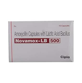 Novamox-LB 500 - Strip of 10 Capsules : Amazon.in: Health & Personal Care