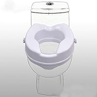 Entros 2-inches Without Lid Toilet Commode Seat Raiser Elevator ...