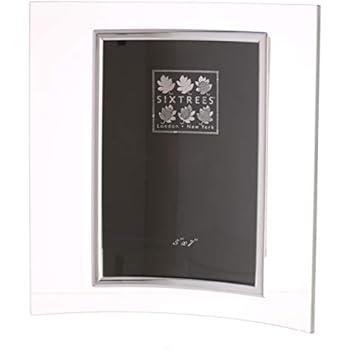 Addison Ross, Glass Photo Frame, 5x7, Curved Landscape, 5 x 7 Inches ...