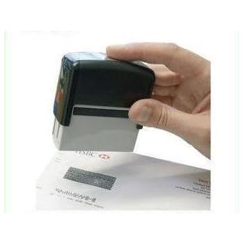 ID Protection Self Inking Stop Identity Theft Erase-It Hide Rolling ...