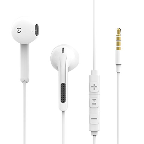 Auriculares shenzoo con regulador de volumen micr fono para Apple iOS y ...