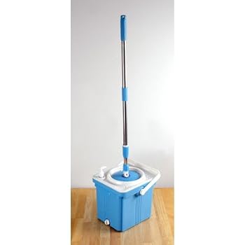 Compact Folding Mop Bucket System Spin Mop: Amazon.co.uk: Kitchen & Home