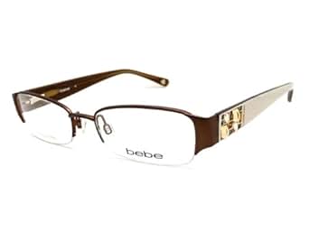 BEBE EYEGLASSES BB 5015 WHITE SMOKED TOPAZ AMOROUS: Amazon.co.uk: Clothing