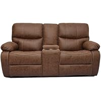 The Couch Cell Single Seater Recliner in Tan Suede Fabric : Amazon.in ...