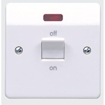 MK K5215CKWHI 45 amp 2-Gang Double-Pole Cooker Switch: Amazon.co.uk ...