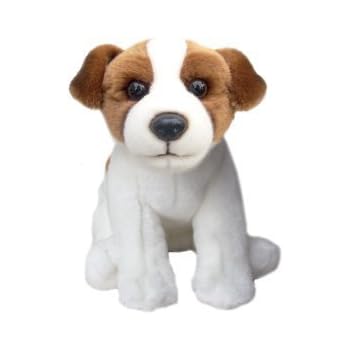 JACK RUSSELL SOFT AND CUDDLY TOY: Amazon.co.uk: Toys & Games