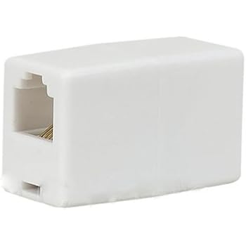 RJ11 to RJ11 Coupler ADSL Broadband Adapter: Amazon.co.uk: Computers ...