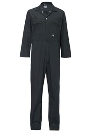 Ladies Zip Front Boilersuit Workwear Boiler Suit Coverall Overall ...