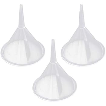 3 x VERY SMALL FUNNELS DIAMETER SIZES 5CM, 3.5CM & 2.5CM: Amazon.co.uk ...
