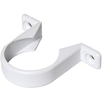 Anti Vibration Single Metal Pipe Clips Clamps Rubber Lined for 40-45mm ...