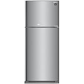 ثلاجة نوفروست باب مزدوج من شارب SJ 58C SL ، 449 ليتر، فضي , عدد 1 ...