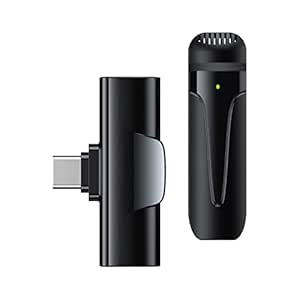 Digitek Wireless Microphone & Receiver with Type C Compatible for Noise ...