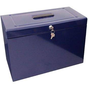 Really Useful Filing Box Plastic with 10 suspension files A4 19 Litre ...