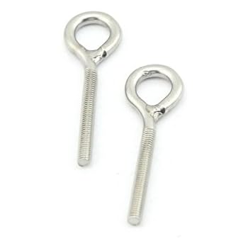 M5*10 304 Stainless Steel Screw Rings Lug Screws Lifting Rings Eyebolts ...