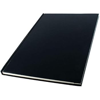 Concept A4 A-Z Tabbed Address Index Book Hardback Paper Black Notebook ...