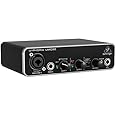 Behringer UMC22 audiophile 2x2 USB audio interface with Midas ...