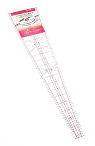 Sew Easy NL4185 Acrylic 10° Wedge Quilting Ruler 22½in Mark Semi ...
