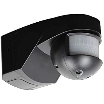 Steinel Motion Sensor is 140-2 Black, 140° Infrared Movement Detector ...