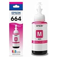 Epson T664 Ink Bottle (Cyan, Magenta, Yellow, Black) Ink Tank Printer L100, L200, L210, L220 ...