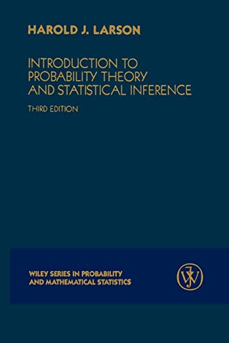 Buy Introduction to Probability Theory and Statistical Inference (Wiley Series in Probability ...