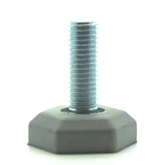 Pack of 5 Washing Machine Feet M10x30mm w/35mm base - Anti vibration ...