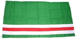 Fahne / Flagge Tschetschenien 90 x 150 cm Flaggen : Amazon.de: Garten