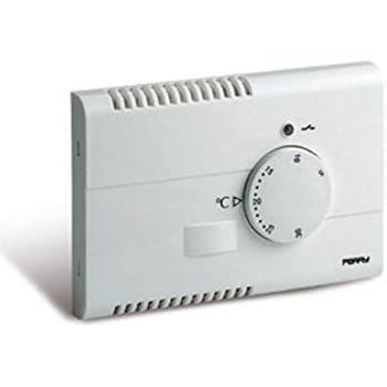 Termostato elettronico da parete serie PERSONAL Perry 1TPTE120 con spia Alimentazione 230V ...