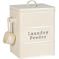 Harbour Housewares Vintage Metal Washing Tablets Storage Tin - Utility ...