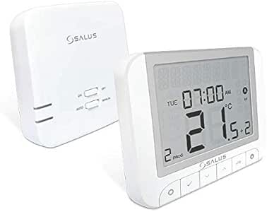 Salus RT520RF Wireless Thermostat, White: Amazon.co.uk: DIY & Tools