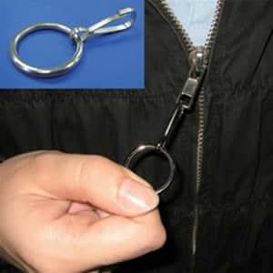 Ring Zipper Pull Making Zip Up Easier Simple large loop attaches to ...
