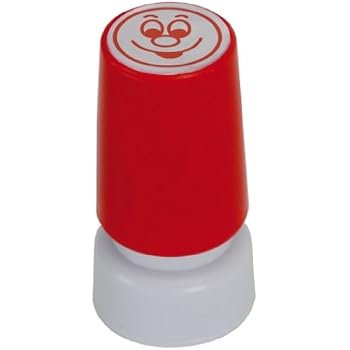 TimeTEX Set Siebdruck-Stempel "Perpetuum", 3 Gesichter, Lehrerstempel ...