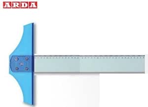 RIGA A T TESTA FISSA da 60 cm ARDA: Amazon.it: Giochi e giocattoli