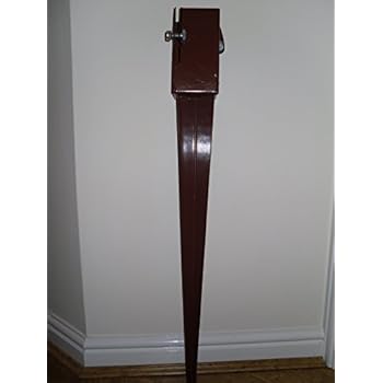 50mm Galvanised Fence Post Spikes 2 pack by Fencepostspikesuk: Amazon ...