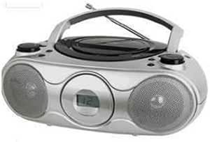Portable CD Boombox player Argos Value Range -Silver: Amazon.co.uk ...