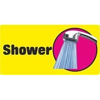 Advanced Printing Dementia Friendly Self-adhesive Toilet sticker sign ...