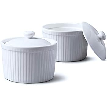 Small Ramekin with lid: Amazon.co.uk: Kitchen & Home