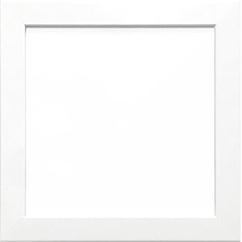 30X30CM WHITE COLOUR MODERN BOX FRAMES WOOD FINISH PHOTO PICTURE SQUARE ...