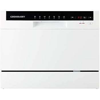 Cookology Mini Counter top, Tabletop Dishwasher, 6 place settings ...