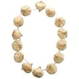 ONION GARLIC GARLAND NECKLACE FRENCH FANCY DRESS PARTY ACCCESSORIES ...