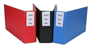 Bank Statement Folder/Folder for Account Statements Blue Bag with Label ...