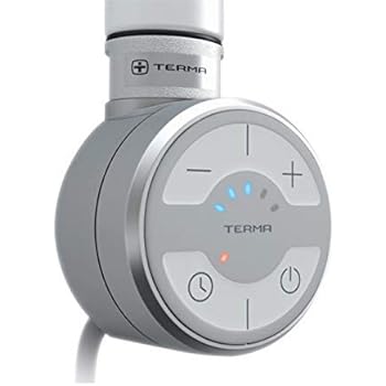 Heated Towel Rail Temperature controller White TCP200 with 2 hour boost ...