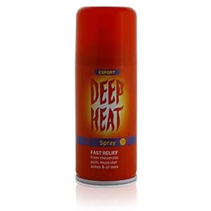 Deep Heat Spray, Fast Relief - 150ml: Amazon.in: Health & Personal Care