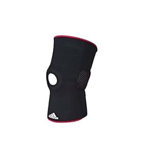 ADIDAS Knee Support Large/X-Large - Black/Red/White: Amazon.co.uk ...