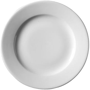 Royal Genware Classic Plates 23cm - Pack of 6 | 9inch Dinner Plates ...